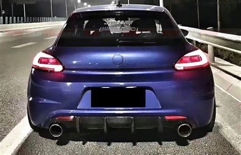 Scirocco R Rear Diffuser V1 Premium Deutschcarbon