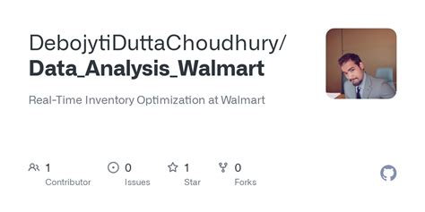 Dataanalysiswalmartreadmemd At Main · Debojytiduttachoudhurydata