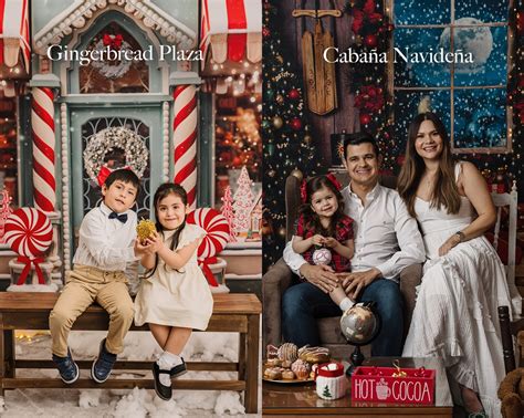 Sesiones Navideñas Para La Familia Tres Luces Fotografía