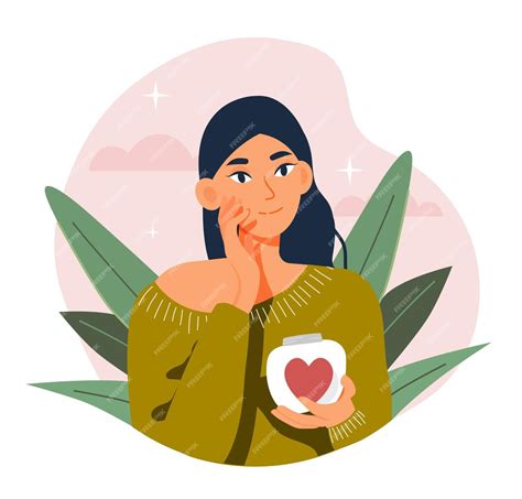 Concepto De Amor Propio Vector Premium