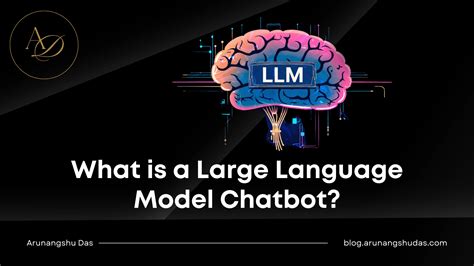 what is a large language model chatbot model chatbots work