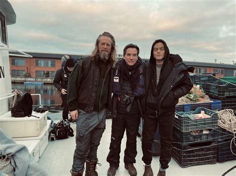 Rami Malek Fredrik Wagner James Haves The Amateur Behind The Scenes 1 Fredrik Wagner Official