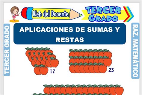 Ejercicios De Matematica Suma Y Resta Para Tercer Grado