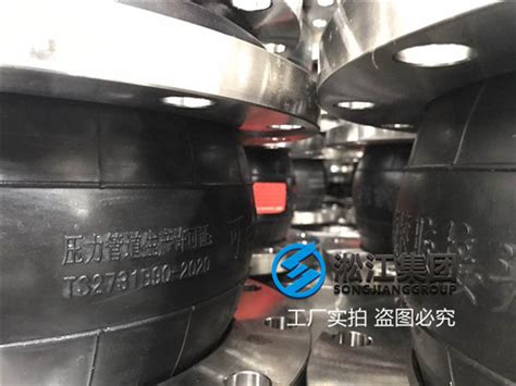 DN250不锈钢法兰橡胶软接头 淞江集团