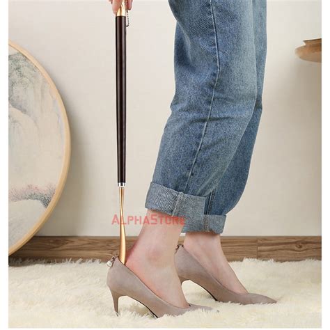 Mua Đón Gót Giầy Cá Heo Cao Cấp Dài 60cm Inox Mạ Đồng - Thanh Xỏ Giày ...