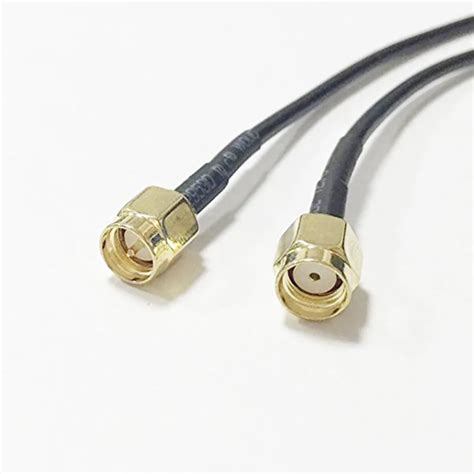 Buy Allishop Sma Male To Rp Sma Male Rg174 Antenna