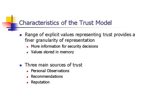 Dynamic Trust Models For Ubiquitous Computing Environments Colin