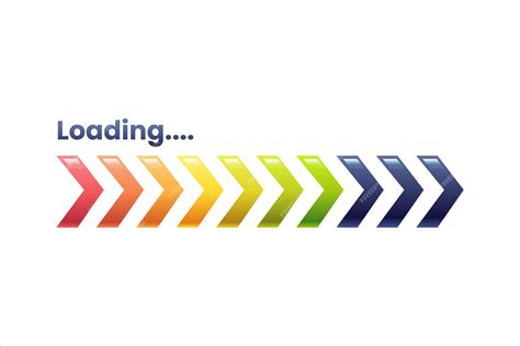 premium vector loading progress bar sticker design