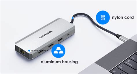 Amazon Com WAVLINK USB C Docking Station UMD303 Electronics