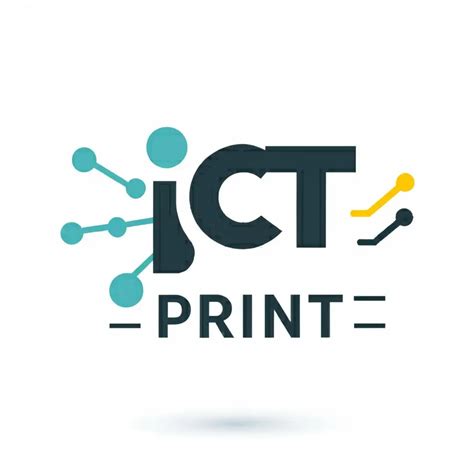 Logo Design For Ict Aep Sleek Text With Intricate Ict Aep Symbol For