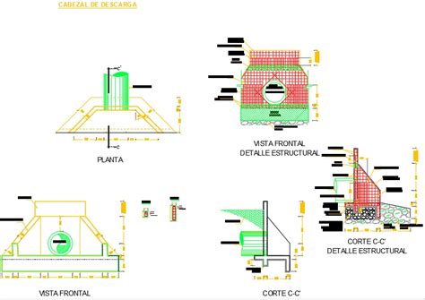 Inlet And Outlet Head Culvert Design 8998 Kb Bibliocad
