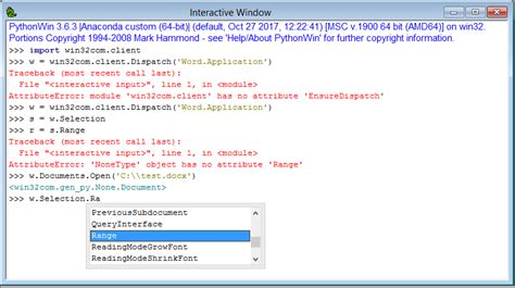 Python How To Have Win32com Code Completion In Ipython Stack Overflow