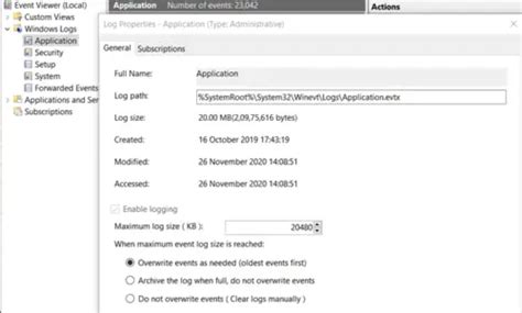 The Security Log Is Now Full Event Id 1104