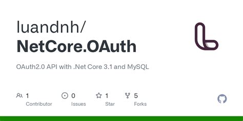 GitHub Luandnh NetCore OAuth OAuth API With Net Core And MySQL