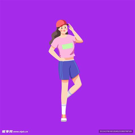 手绘女孩女人 设计图 动漫人物 动漫动画 设计图库 昵图网