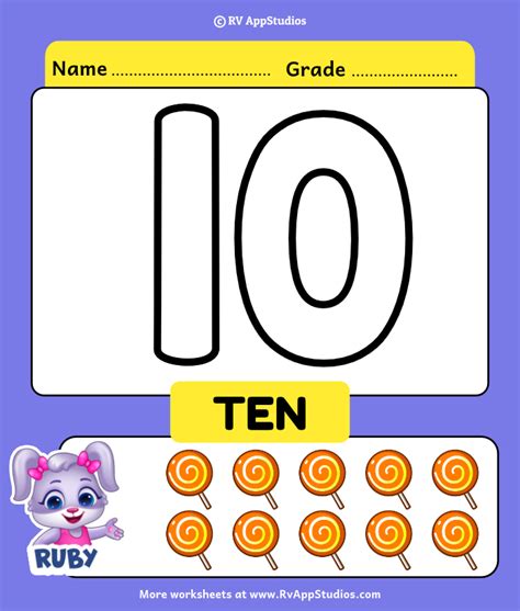 Yellow Number 10