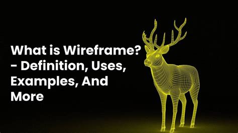 What Is Wireframe Definition Uses Examples And More