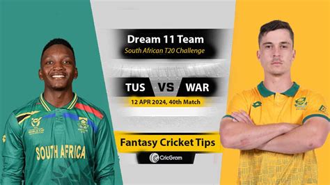 Tus Vs War Dream11 Prediction 40th Match Dream Team Captain Picks