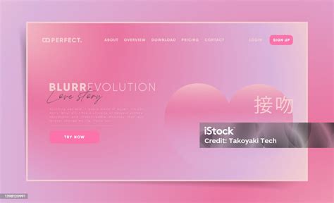 Suka Header Situs Web Horizontal Gradien Untuk Desain Web Sampul Tata