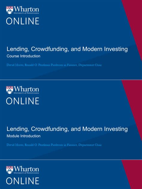 module 1 lecture slides download free pdf modern portfolio theory