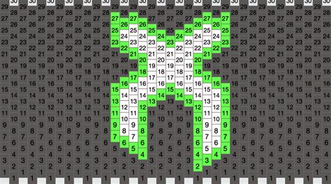 Excision Git Cuff Pony Bead Patterns Misc Kandi Patterns For Kandi Cuffs