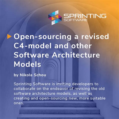 Open Sourcing A Revised C4 Model And Other Software Architecture Models Sprinting Software