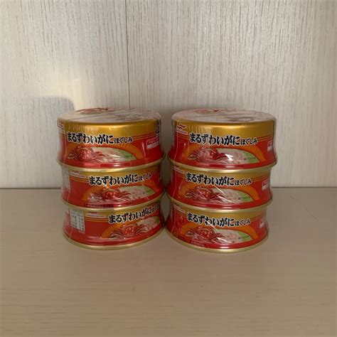 缶詰 マルハニチロ まるずわいがにほぐしみ 3缶パック 2セット 蟹カニ缶｜paypayフリマ