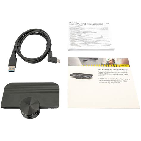 Jabra PanaCast Panoramic-4k Video Conferencing Camera - 8100-119