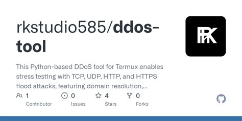 GitHub Rkstudio585 Ddos Tool This Python Based DDoS Tool For Termux