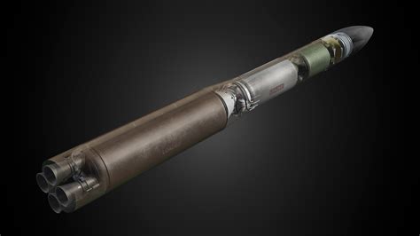 3D LGM 30G Minuteman III Missile TurboSquid 2290911