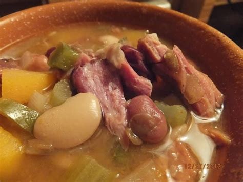 Old Fashioned Ham Bean Soup With Video Recipe Ham And Bean Soup Bean