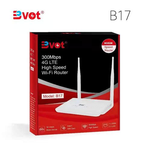 Bvot B17 300mbps Wifi Router 4g Kniezon Uganda