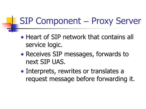 Ppt Comprehensive Guide To Sip Architecture Functions And