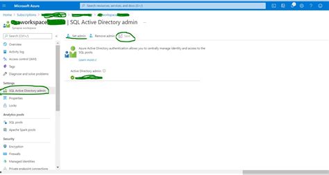 Entity Framework Core Azure Synapse Analytics Login Failed For User