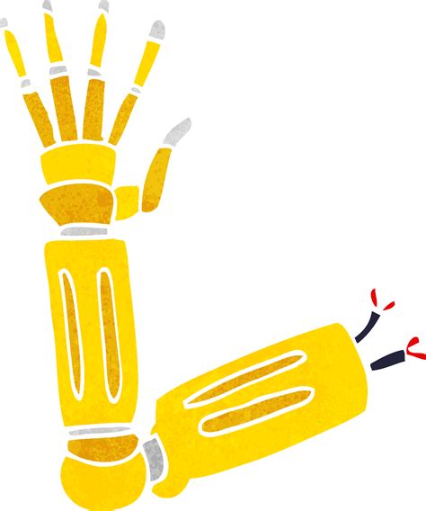 Cartoon Robot Arm 45068908 Png