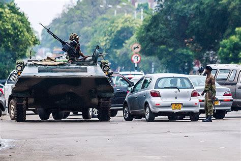 Zimbabwes Military Seizes Capital Detains President Robert Mugabe