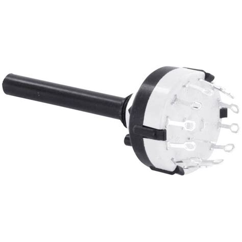 Trucomponents 783116 Rotary Switch Pcb Mount 3 Positions Non