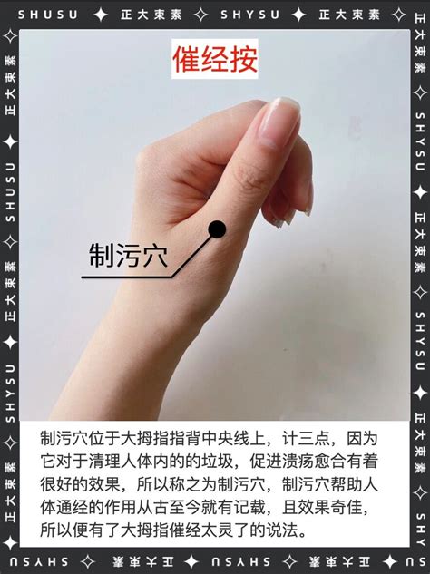 人体手部穴位图对应作用