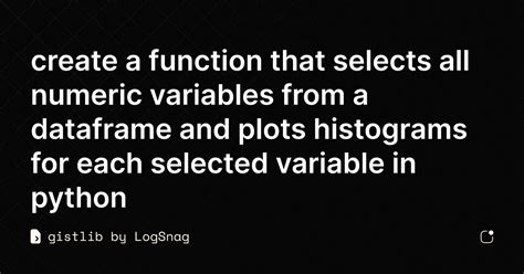 Gistlib Create A Function That Selects All Numeric Variables From A