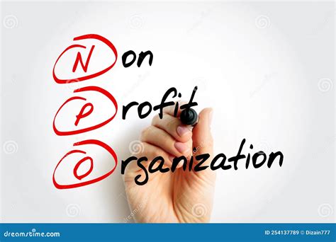 Npo Non Profit Organization Is A Legal Entity Organized And Operated