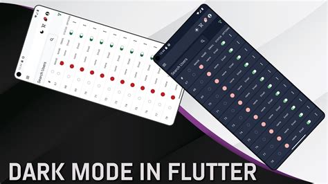 How To Create A Dark Mode Theme In Flutter YouTube