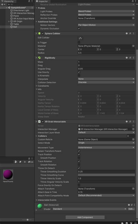 Unity VR Grab Interactables Fist Full Of Shrimp