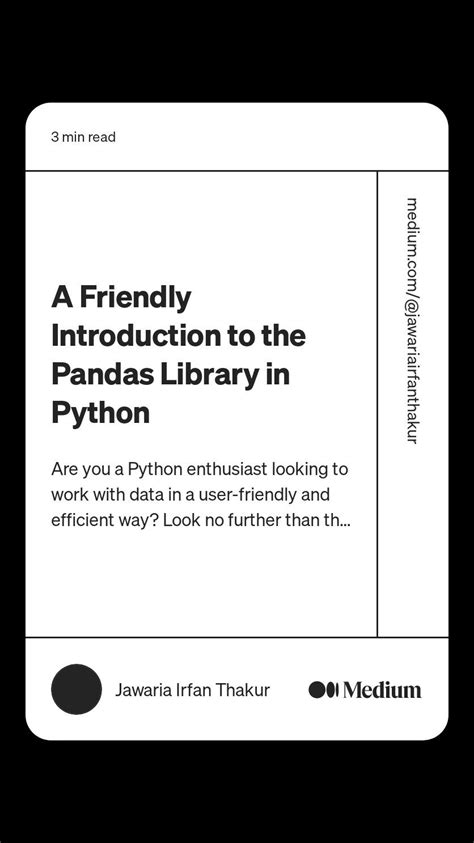 Dataanalysis Datascience Python Programming Pandas
