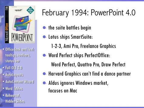 PPT Powerpoint Pr Sentation Zur Geschichte Von Powerpoint In