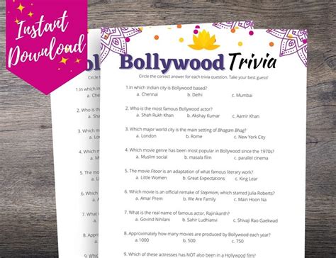 The Hollywood Trivia Game Is Shown On Top Of A Wooden Table