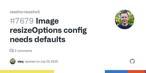 Image Resizeoptions Config Needs Defaults · Issue 7679 · Ckeditor