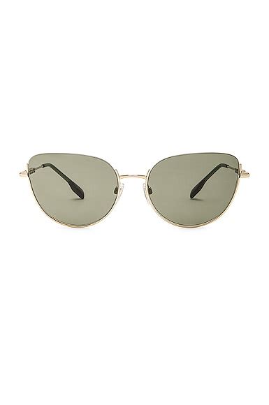 Burberry Harper Sunglasses In Silver Fwrd