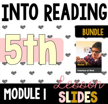 Module Into Reading HMH All In One Lesson Slides TPT