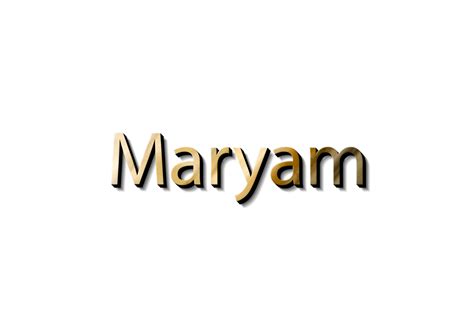 Mariam Name Wallpaper