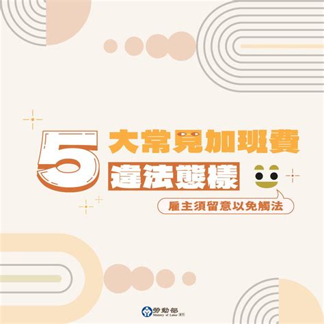 勞動部 提醒雇主應依法給付加班費，以免觸法得不償失🔍 因工作需求，若雇主須請勞工延長工作時間
